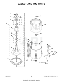 Whirlpool 80040 Washer Agitator Dogs Replacement